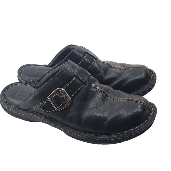 Born | Shoes | Boc Born Concept Clogs Mule Womens Sz 9 M Black Wedge ...